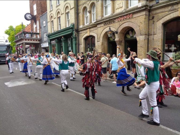 In action | Morris dancing in Maldon