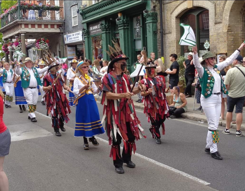 In action | Morris dancing in Maldon