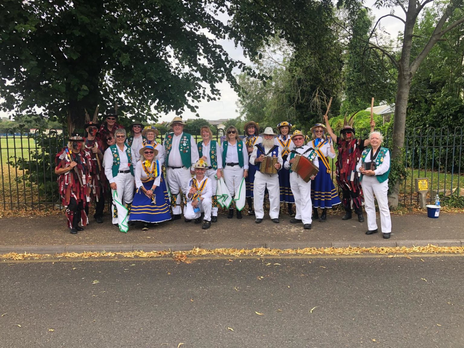 In action | Morris dancing in Maldon